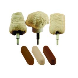 Soft Metal Polishing Kit - Tripoli and Rouge Compounds