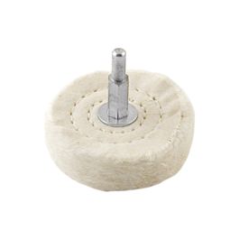 2 1/2" Extra Thick Mounted Spiral Sewn Buffing Wheels