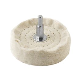 3" Extra Thick Mounted Spiral Sewn Buffing Wheels