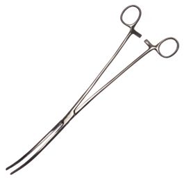 14" Hemostat Clamp, Curved Jaw