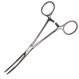 7" Hemostat Clamp, Curved Jaw