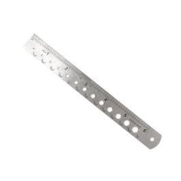 PJ Tool- 6 Inch Ruler wtih Drill Gauge