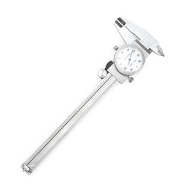 6" Vernier Dial Caliper, Steel, Adjustable